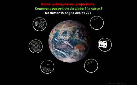 Globe terrestre, planisphères et projections - 6ème by Fabien Rouquet ...