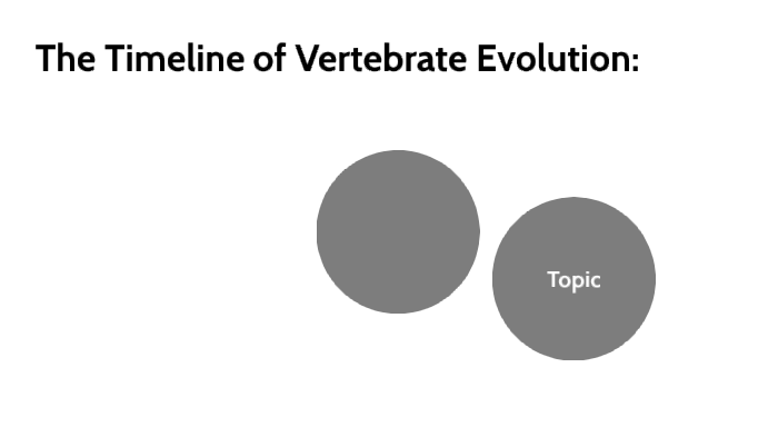 The Timeline of Vertebrate Evolution: by andrew booker on Prezi