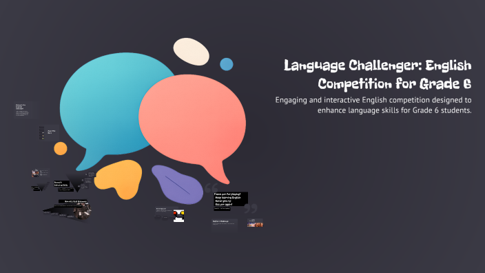 Language Challenger: English Competition for Grade 6 by Aliya ...