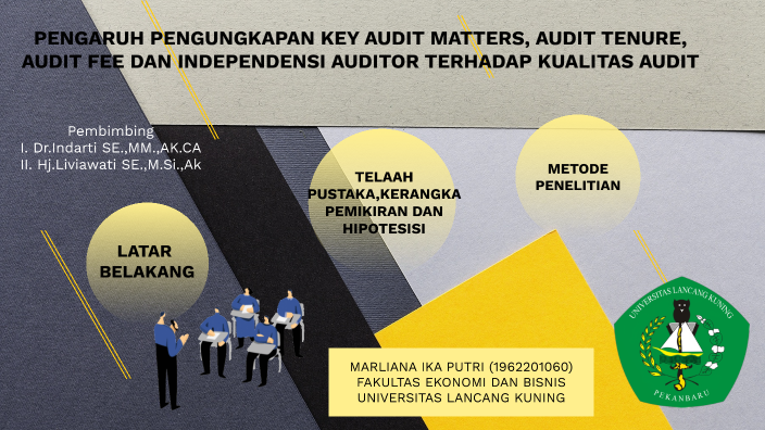PENGARUH PENGUNGKAPAN KEY AUDIT MATTERS, AUDIT TENURE,AUDIT FEE DAN ...