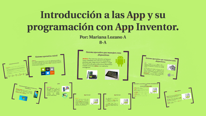 Introducción a las App y su programación con App Inventor. by Mariana ...