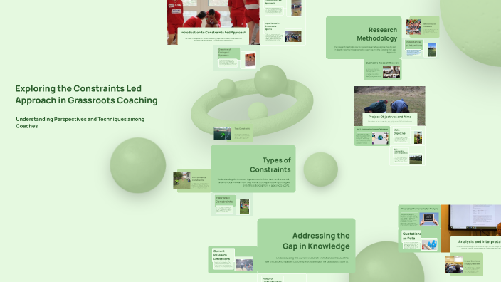 Exploring the Constraints Led Approach in Grassroots Coaching by Dylan ...