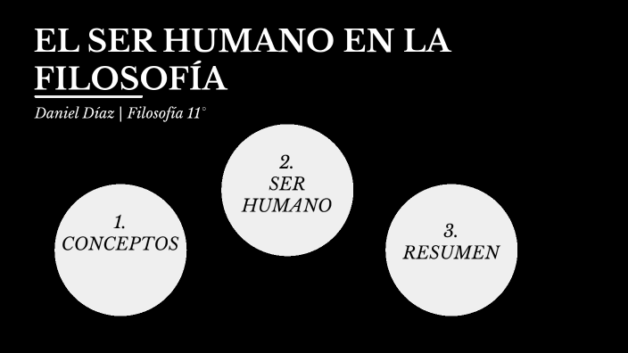 EL SER HUMANO EN LA FILOSOFÍA by Santiago Diaz on Prezi