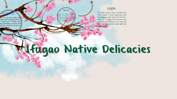 Ifugao Native Delicacies by Janine Kieth A. Arevalo on Prezi