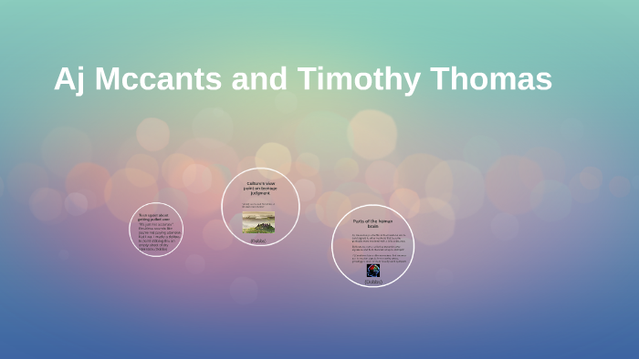 Aj Mccants and Timothy Thomas by timothy thomas on Prezi