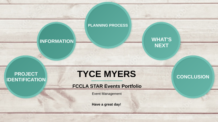 FCCLA STAR Events Portfolio by Tyce Myers-Student on Prezi