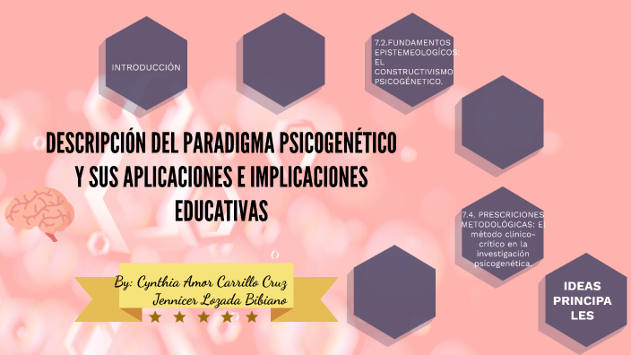 DESCRIPCIÓN DEL PARADIGMA PSICOGENÉTICO Y SUS APLICACIONES E ...