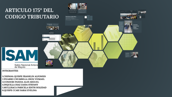 Análisis del Artículo 175° del Código Tributario by FRANKLIN URBAN on Prezi