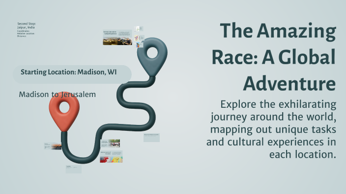 The Amazing Race: A Global Adventure by Abigail Wood on Prezi