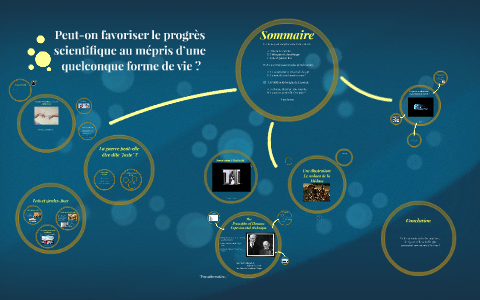 Peut-on favoriser le progrès scientifique au mépris d’une quelconque ...