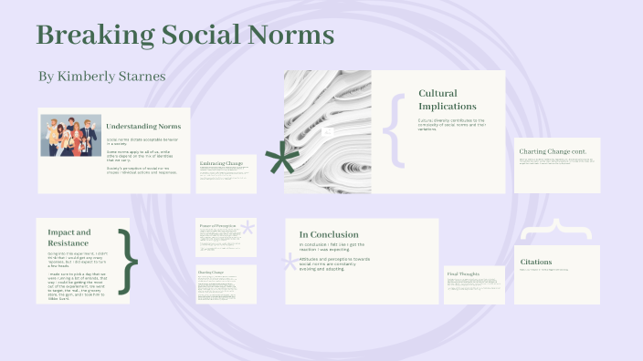Breaking Social Norms by Kimberly Starnes on Prezi