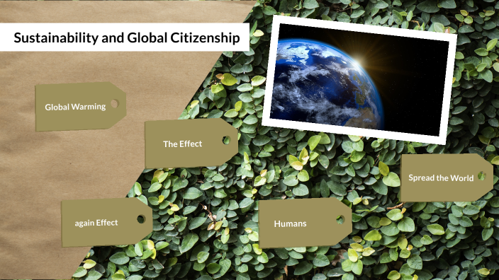Sustainability and Global Citizinship by on Prezi