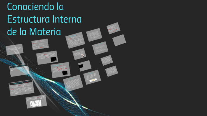 Conociendo la Estructura Interna de la Materia by Tatiana Silva on Prezi