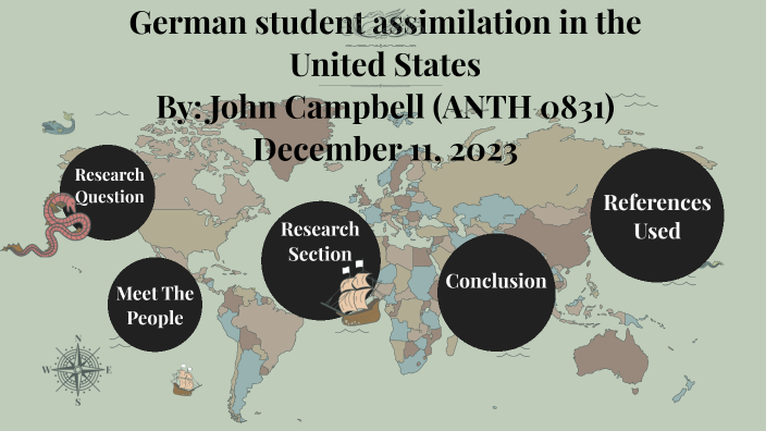 German student assimilation in the United States by John Campbell on Prezi