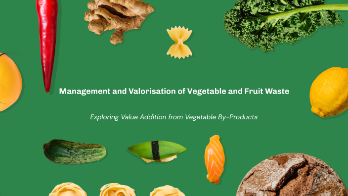Management and Valorisation of Vegetable and Fruit Waste by Sumba Sumba ...