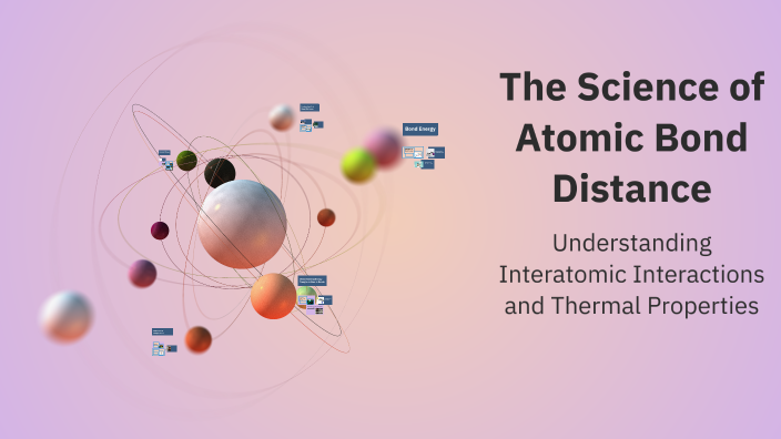 The Science of Atomic Bond Distance by layla Abu-Naba'a on Prezi