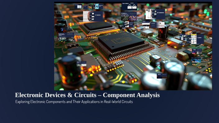 Electronic Devices & Circuits – Component Analysis by Jeyaraj Jayathu ...