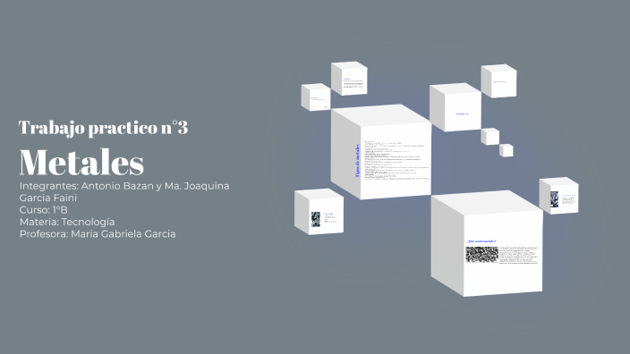Metales by Maria Joaquina Garcia Faini on Prezi