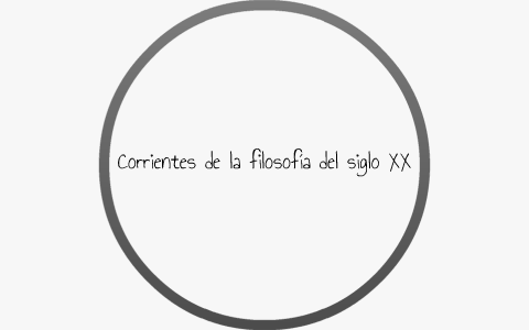 Las corrientes filosóficas del siglo XXI by Flory Chacon on Prezi