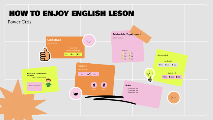 HOW TO ENJOY ENGLISH LESON by Julia Garcia on Prezi
