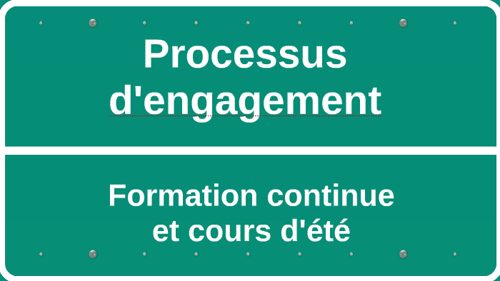 Processus d'engagement by Edith Joyal on Prezi