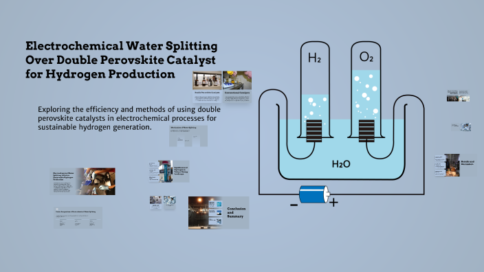 Electrochemical Water Splitting Over Double Perovskite Catalyst for ...