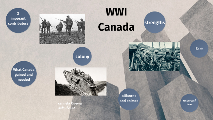 Canada WWI by Carmela Rivera on Prezi