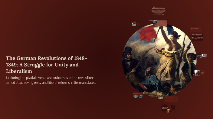 The German Revolutions of 1848–1849: A Struggle for Unity and ...
