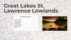 Great Lakes St. Lawrence Lowlands by Nicholas DeLutis on Prezi Design