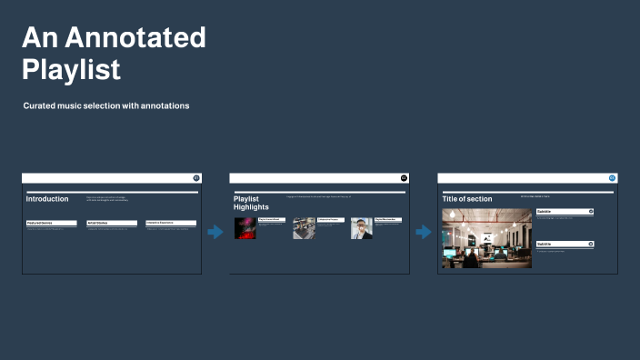An Annotated Playlist by Christopher De La Cruz on Prezi