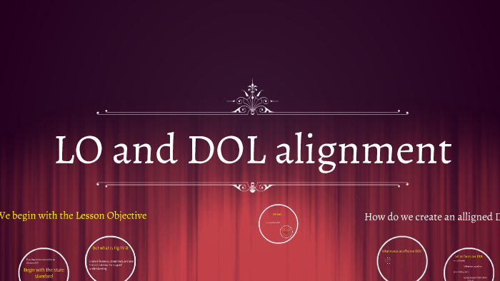 LO and DOL allignment by Claudio Jara on Prezi