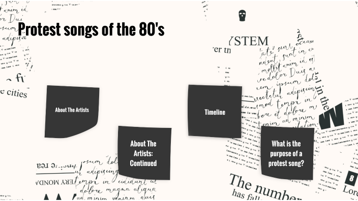 Protest Songs of the 80's by Nzuri Edu on Prezi