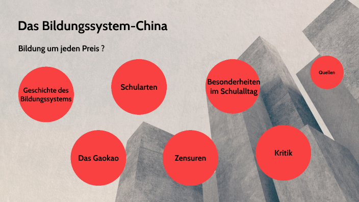Bildungssystem China by Madita Maneck on Prezi