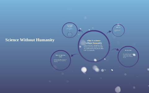 Science Without Humanity by Jayden Anthony on Prezi