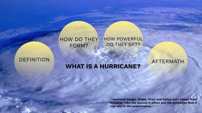 What is a hurricane? by John Devine on Prezi