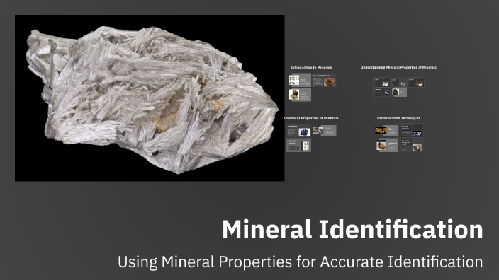 Mineral Identification by Kelly Beeson on Prezi