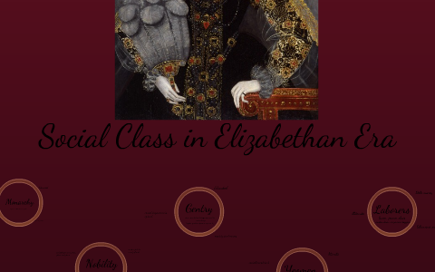 Social Classes in Elizabethan Era by Meaghan Cooper on Prezi