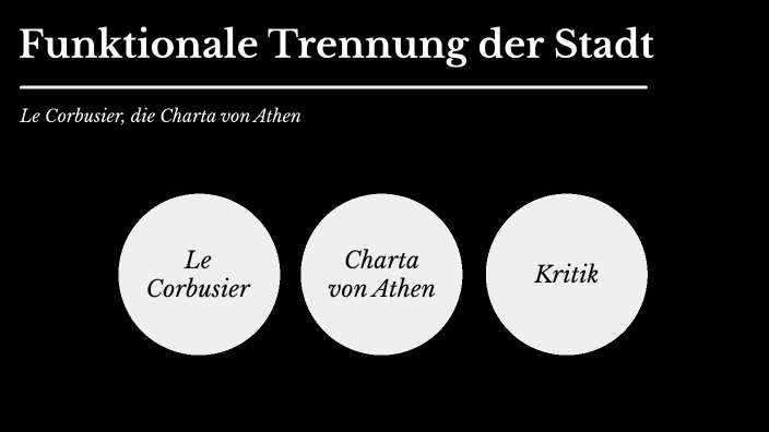 Charta von Athen by Carolin Haustein on Prezi