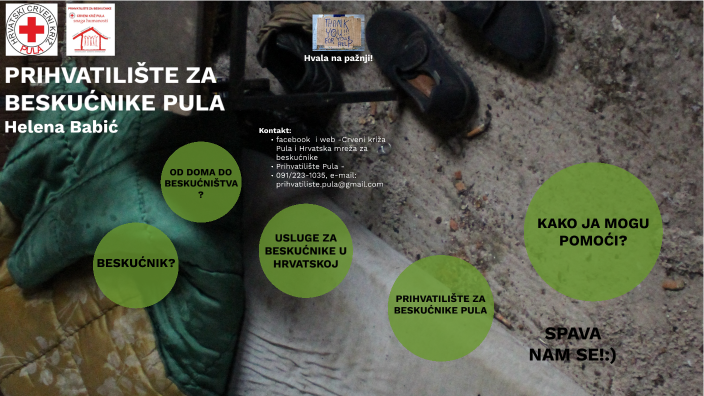 Homeless in Croatia by helena babić on Prezi