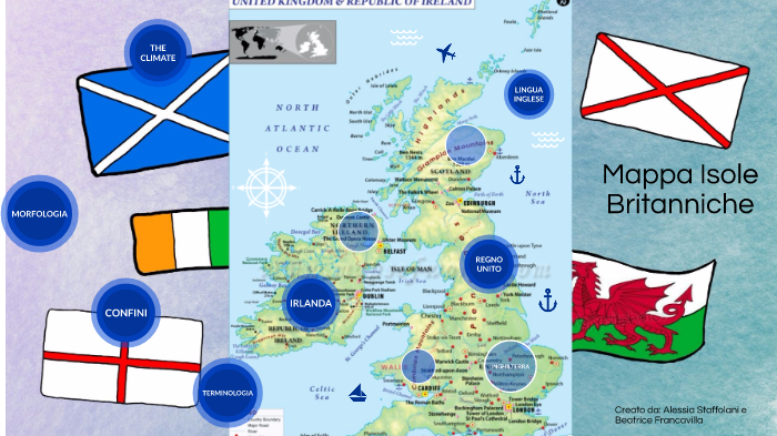 Mappa Isole Britanniche by Beatrice Francavilla on Prezi