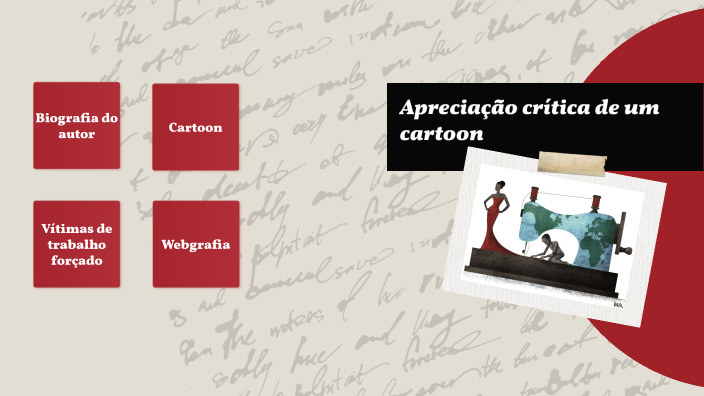 Apreciação crítica de um "cartoon" by Denise Pinto on Prezi