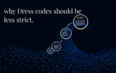 why Dress codes should be less strict. by Zack Carter on Prezi