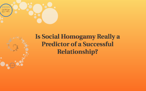 Is Social Homogamy Really a Predictor of a Successful Relationship? by ...