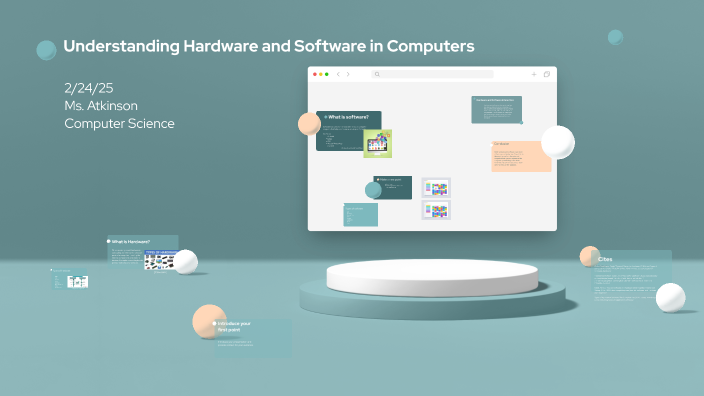 Understanding Hardware and Software in Computers by meow meow on Prezi