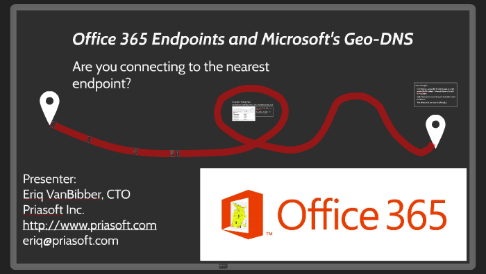 Office 365 Endpoints and Microsoft's Geo-DNS by eriq vanbibber on Prezi