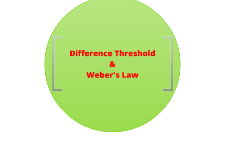 difference threshold & Weber's law by mikaylee dyhouse on Prezi