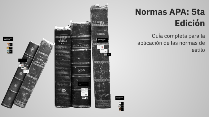 Normas APA: 5ta Edición by Claudia Hidalgo on Prezi