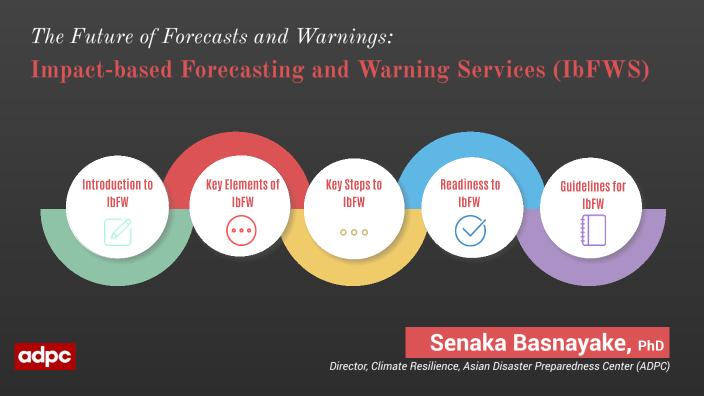 The Future of Forecasts and Warnings: Impact-based Forecasting and ...