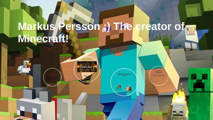Markus Persson :) The creator of Minecraft! by Menekse Göktekin on Prezi