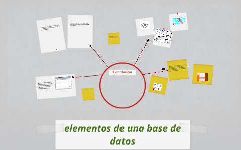 elementos de una base de datos by on Prezi